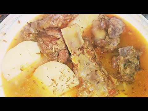 Afghani Aloo ghost salan recipie - YouTube
