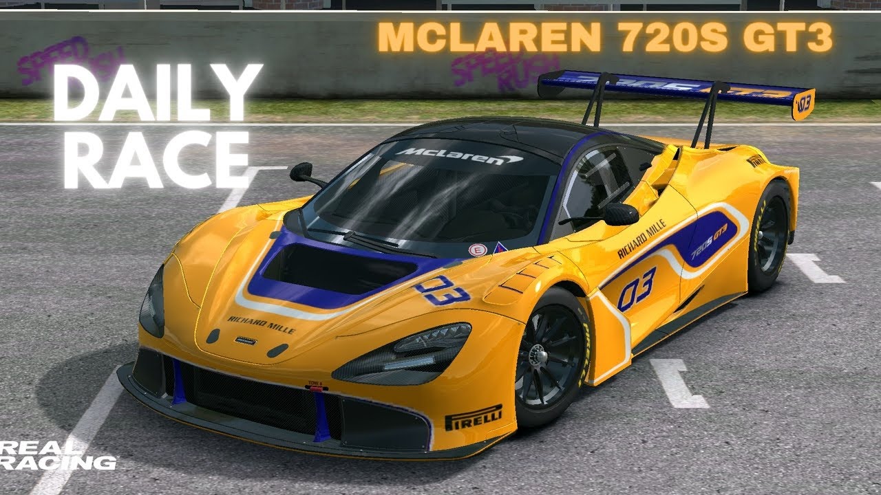 DAILY RACE - MCLAREN 720S GT3 - REAL RACING 3 🔥- MOUNT PANORAMA - YouTube
