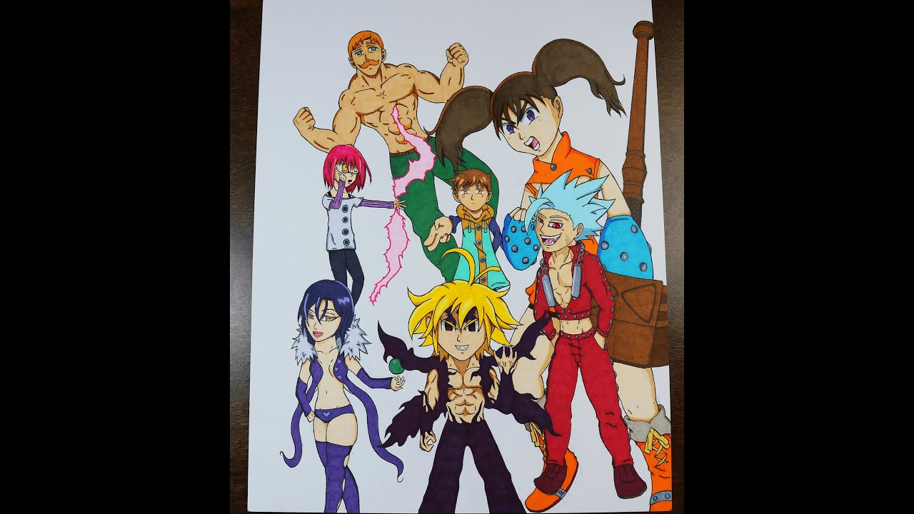 Drawing The Seven Deadly Sins - YouTube