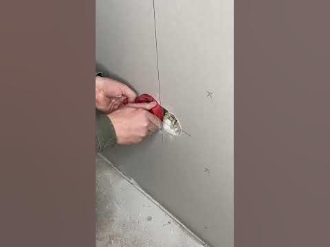 #монтаж #подрозетника #фирма #копос #гкл #гвл #стену #видео # ...