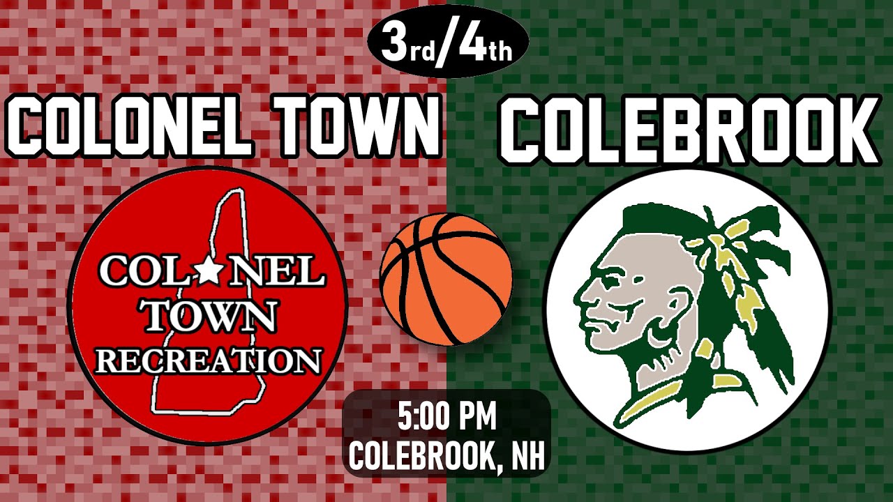 Colonel Town at Colebrook || 3rd/4th Basketball || JAN 16 2025 - YouTube