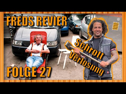 Bei Fred aufm Schrottplatz (Ali zertrümmert Mercedes) I Freds Revier Folge 27