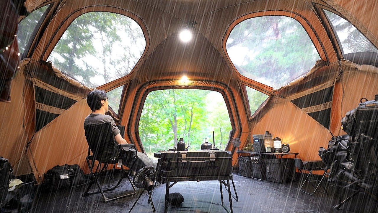 Brand New Tent For Car Camping With Land Rover Defender 130 - YouTube