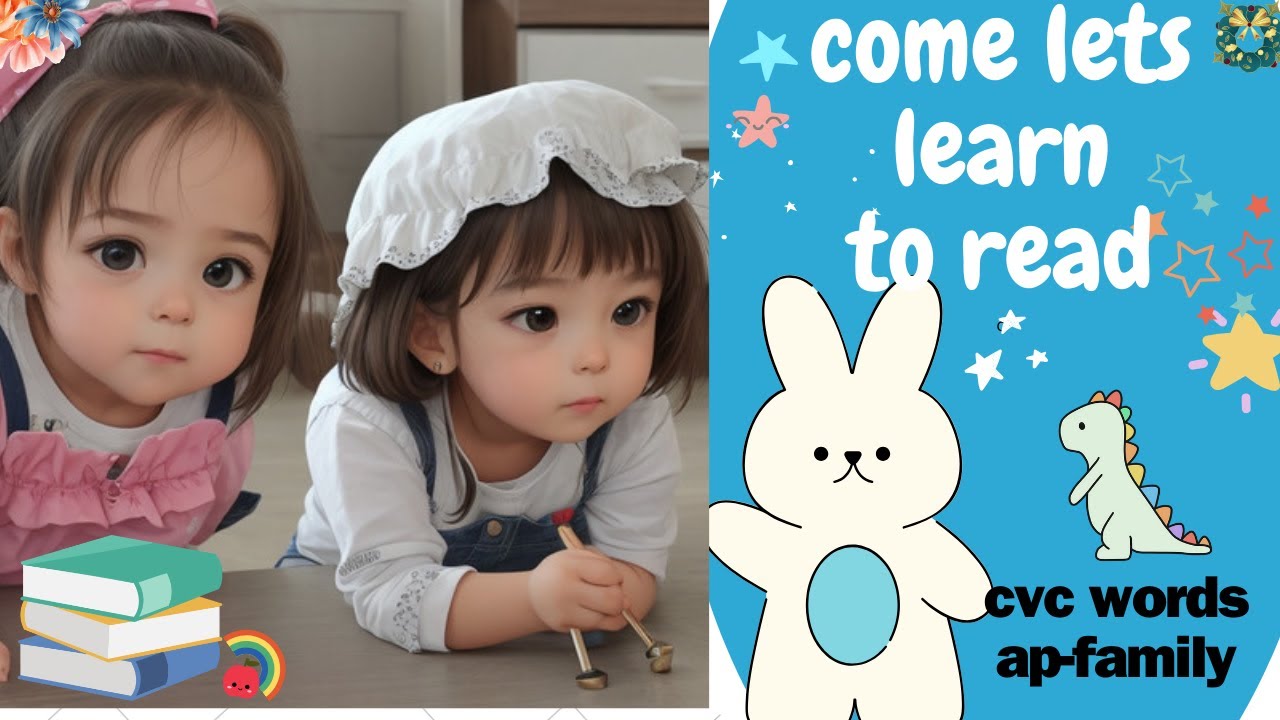 Let's read CVC words | Fun CVC Words Reading Practice for Kindergarten ...