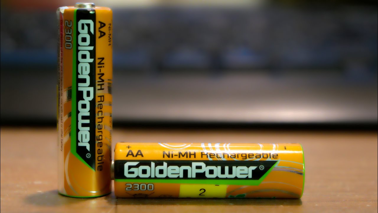Akumulatory Golden Power AA (MR2300AA) - moc słońca ;) - YouTube