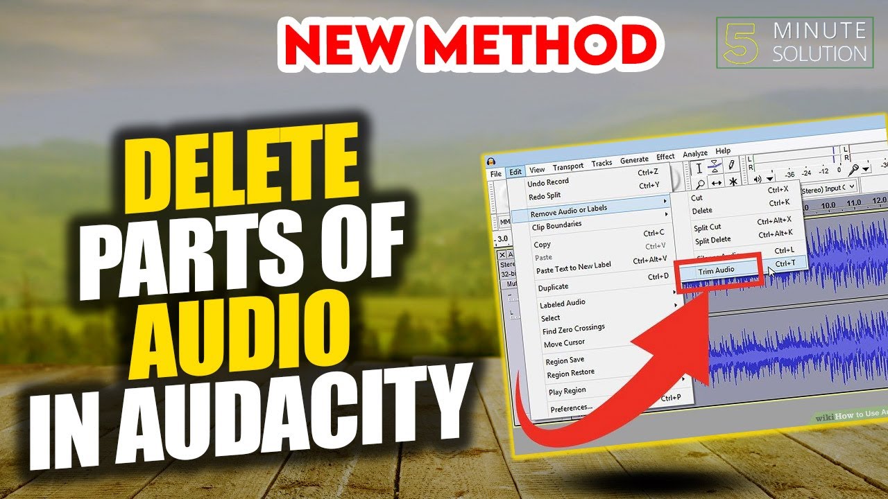 How To Delete Parts Of Audio In Auda 2023 YouTube How To Delete Parts Of Audio In Auda 2023 YouTube