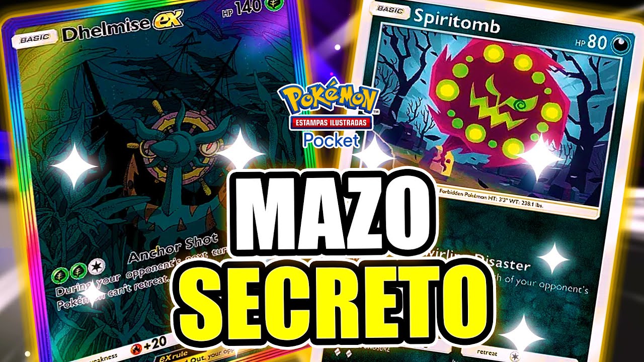 El NUEVO MAZO JAPONÉS SECRETO de DHELMISE EX en Pokemon TCG Pocket ...