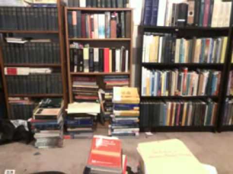 my book hoard video - YouTube
