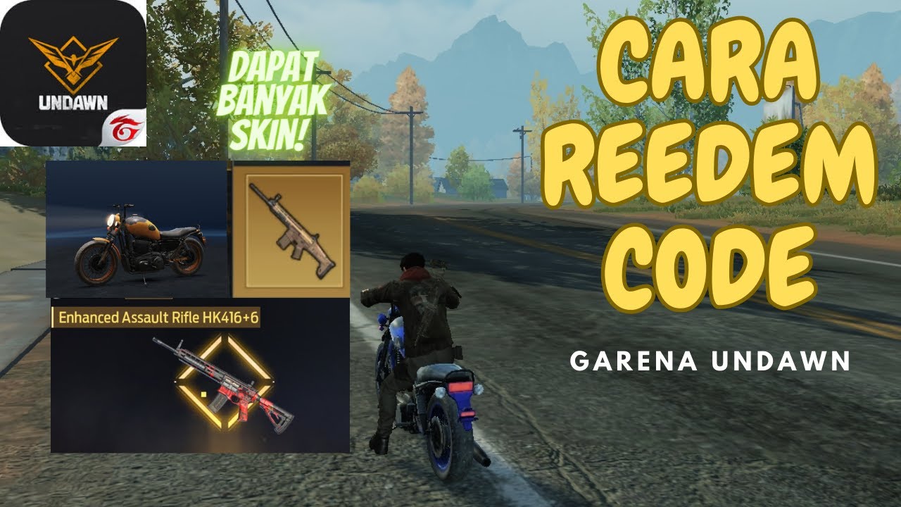 Cara Redeem Code Garena Undawn Mobile - YouTube