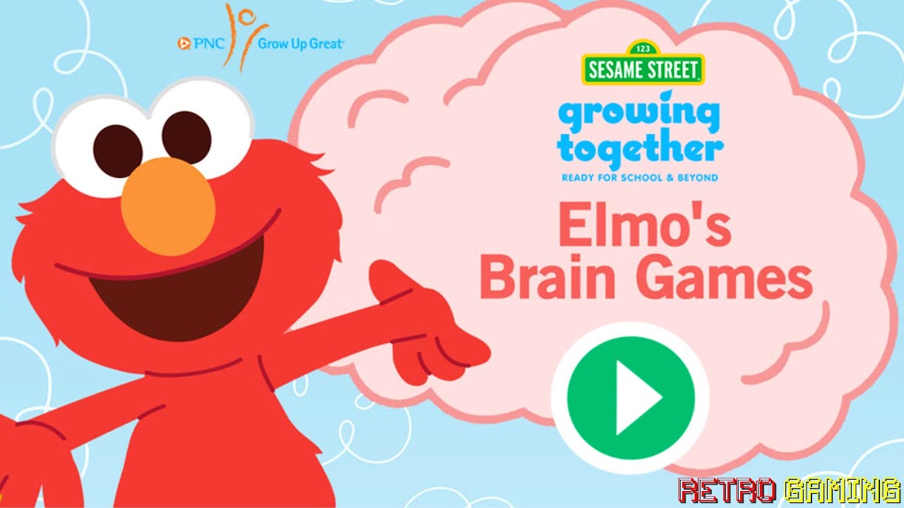 Elmo's Brain Games | Sesame Street | Retro Gaming - YouTube