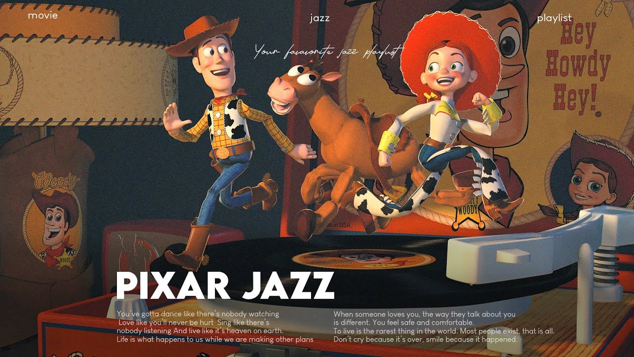 Playlist | 픽사, 재즈 🏰 들으면 기분 좋아지는 픽사 OST 모음 | PIXAR JAZZ - YouTube