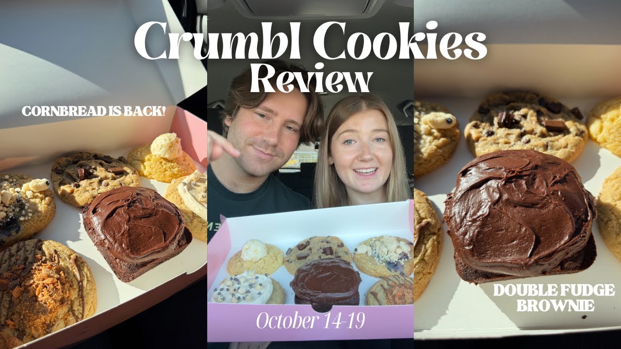 Crumbl Cookies of the week review! October 14-19 🍪 Cornbread is back ...