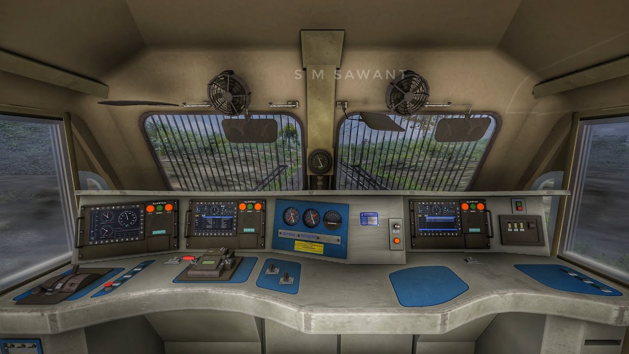 WDP 4D 1st TO 8 th NOTCH UP In CAB || BROAD GUAGE PRODUCTIONS ...