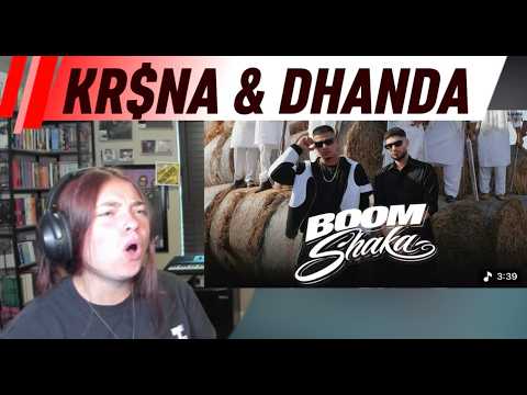 Boom Shaka (Official Music Video) | KR$NA | Dhanda Nyoliwala|REACTION