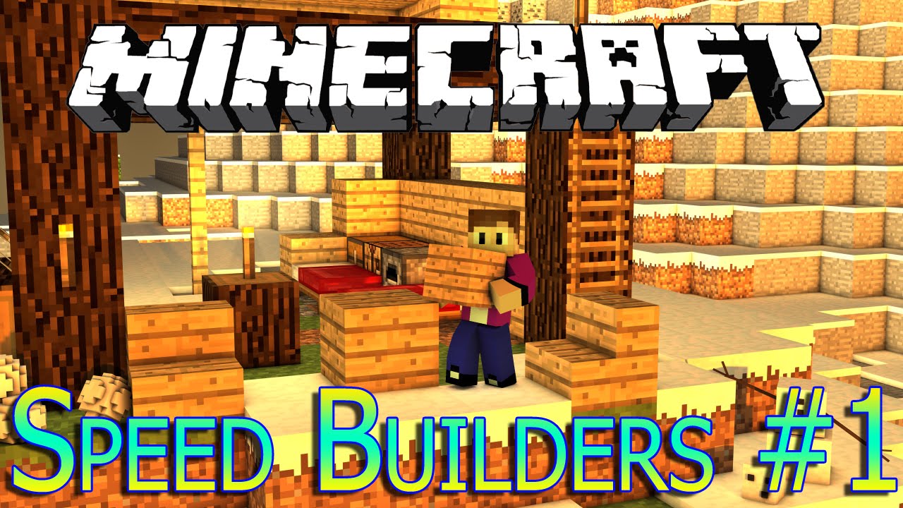 Minecraft Speed Builders #1 - YouTube