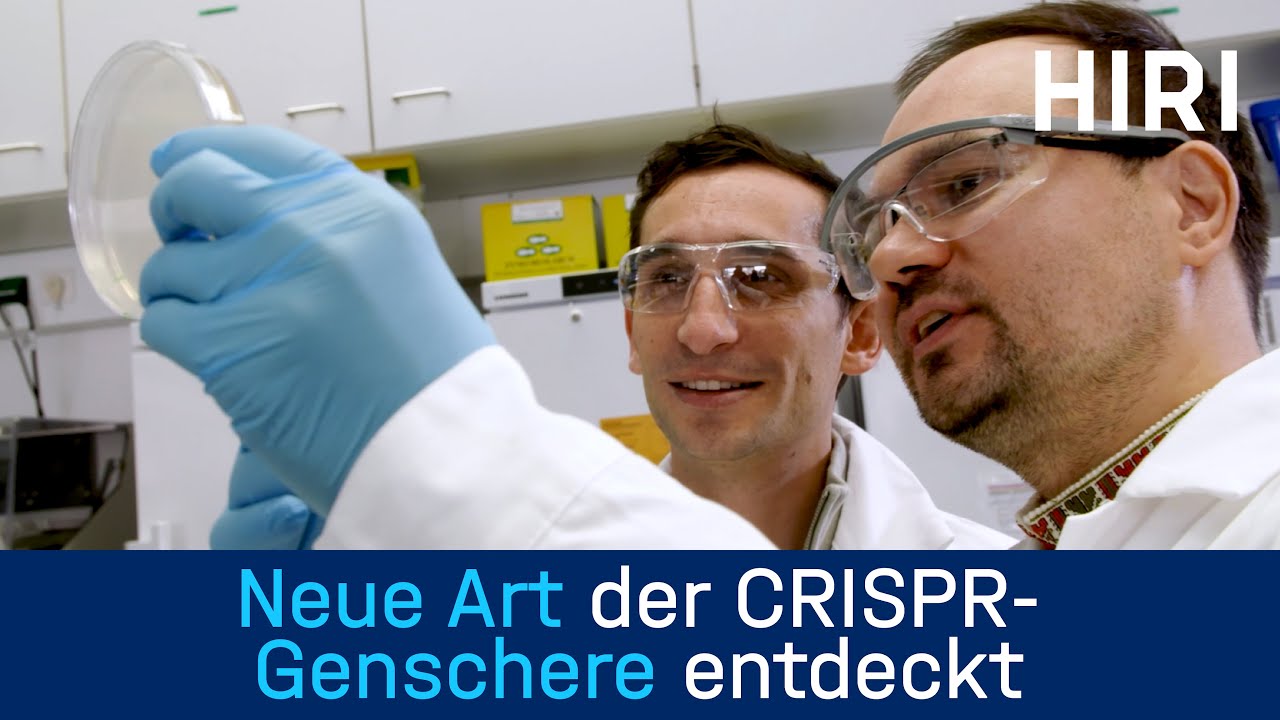 Forschende entdecken neue Art der CRISPR-Genschere - YouTube