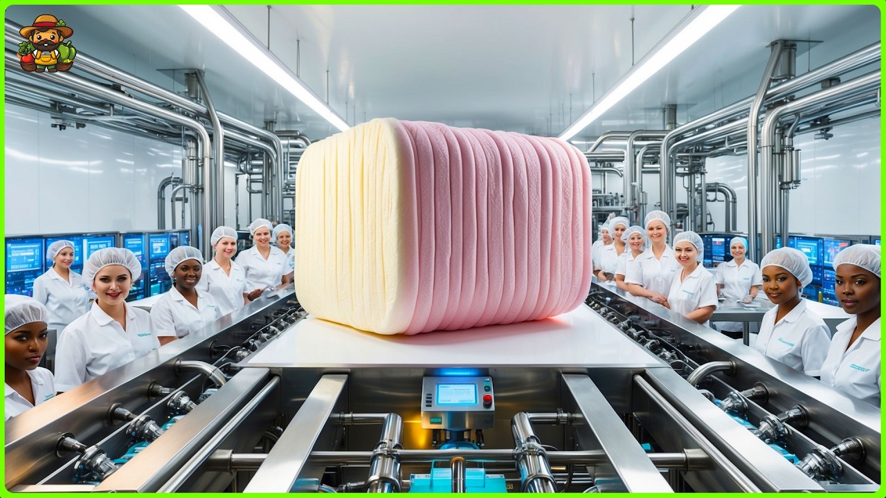 How Marshmallows Are Made In Mega Factories | Inside The Sweet Process ...
