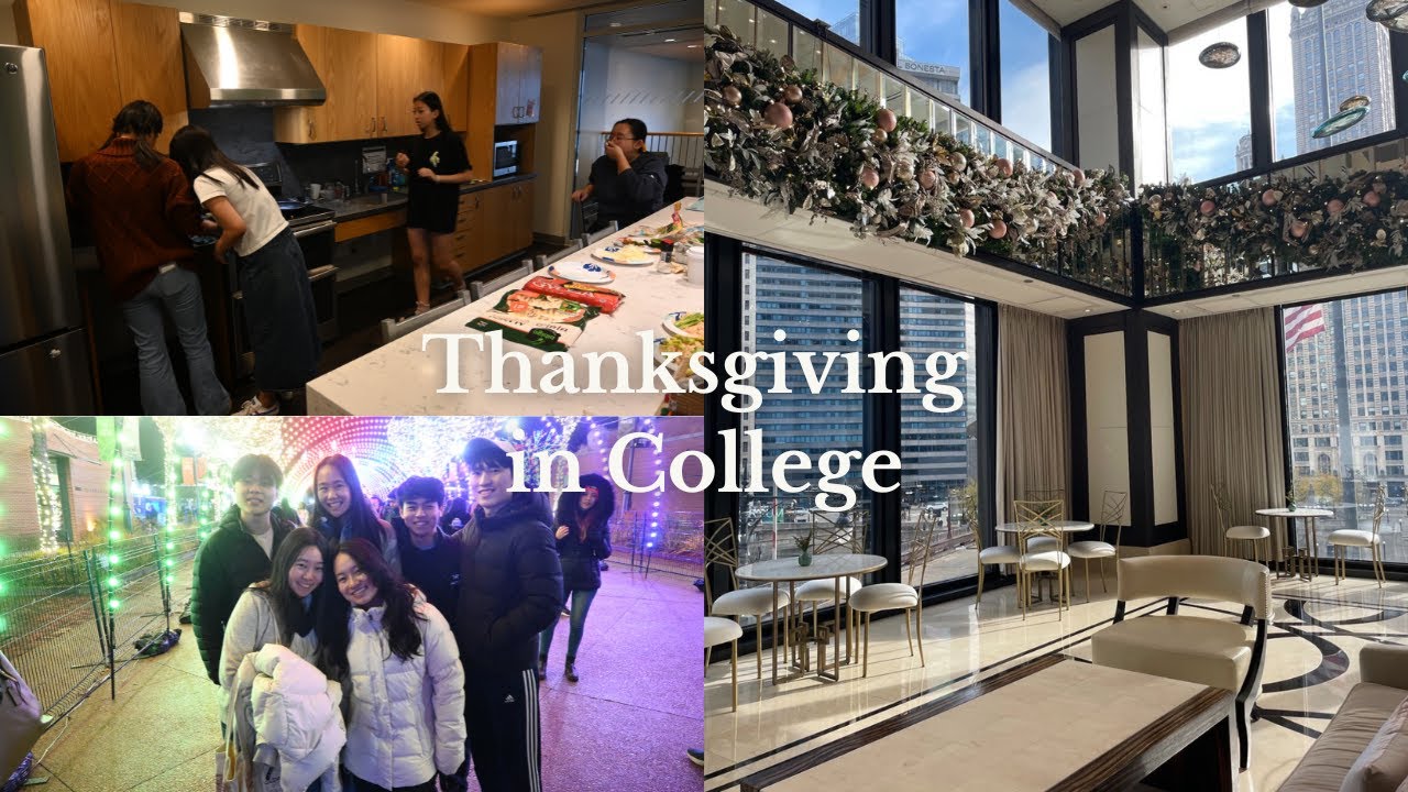 college thanksgiving with friends (northwestern university) - YouTube