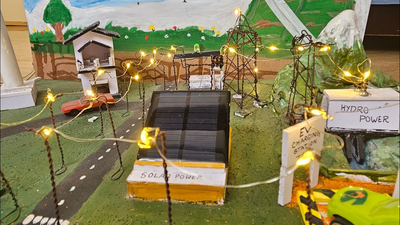 working model science project explained in hindi - YouTube