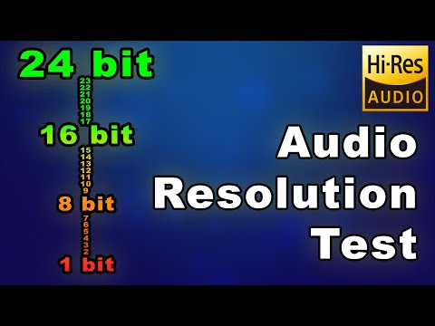 Sound check 24 bit to 1 bit - Is HiRes AUDIO worth it?