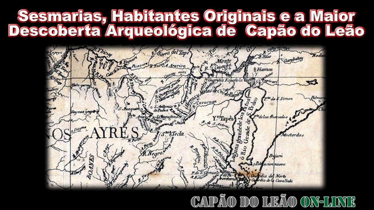 SESMARIAS, HABITANTES ORIGINAIS E A MAIOR DESCOBERTA ARQUEOLÓGICA DE ...