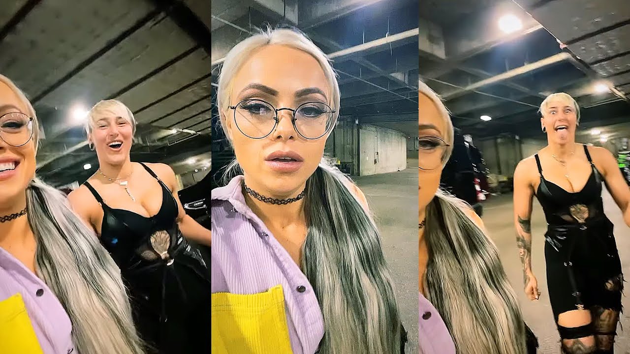 Liv Morgan says Rhea Ripley is so beautiful: Instagram Story. - YouTube