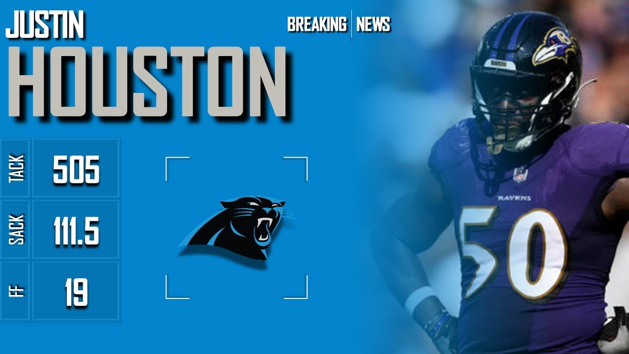 CAROLINA PANTHERS: Justin Houston ᴴᴰ - YouTube