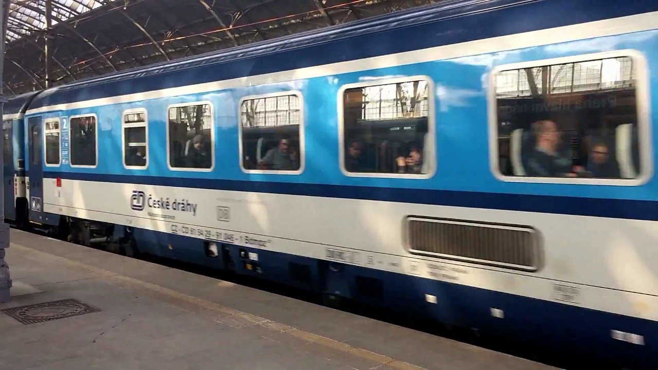 Vlaky EC Praha hl n EC 174 a EC 277 - YouTube
