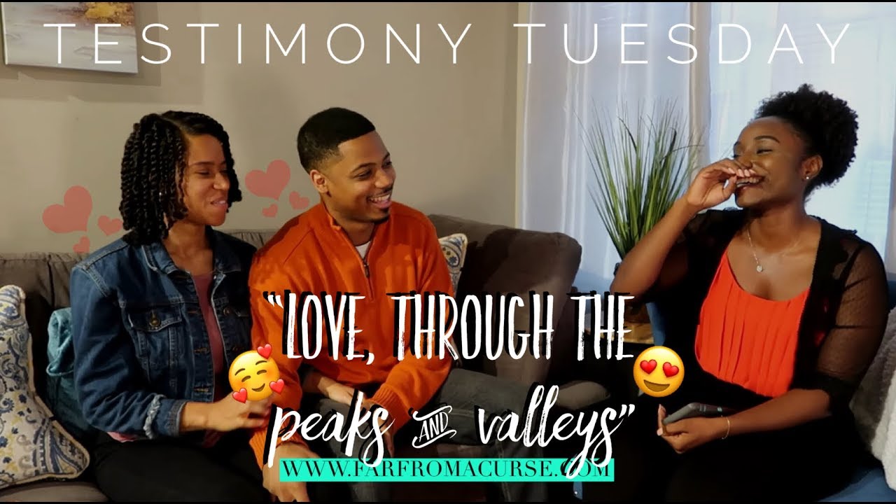 Testimony Tuesday - Christian Couple Love Story | Farfromacurse - YouTube