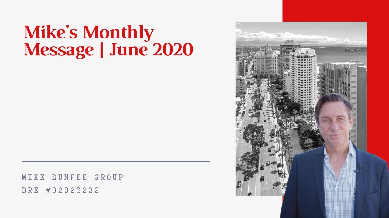 Mike's Monthly Message | June 2020 - YouTube
