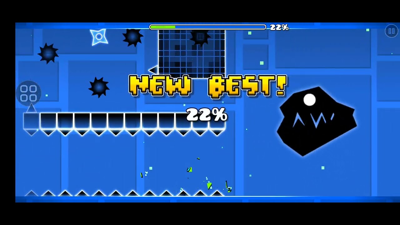 My first geometry dash video - YouTube