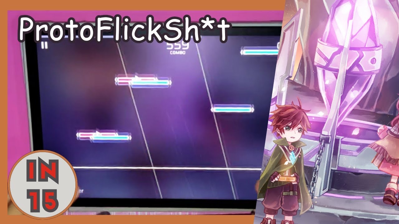 【Phigros】[ Flick + Tap = Disaster ] Protoflicker ( IN 15 ) ALL PERFECT ...