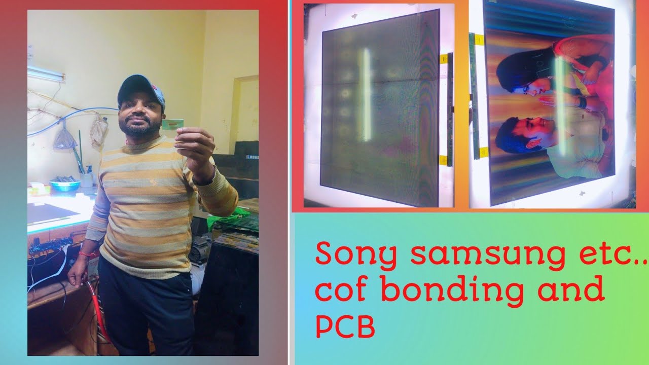 Sony/samsung 40 etc..cof bonding and PCB || MKP electronics #viral # ...