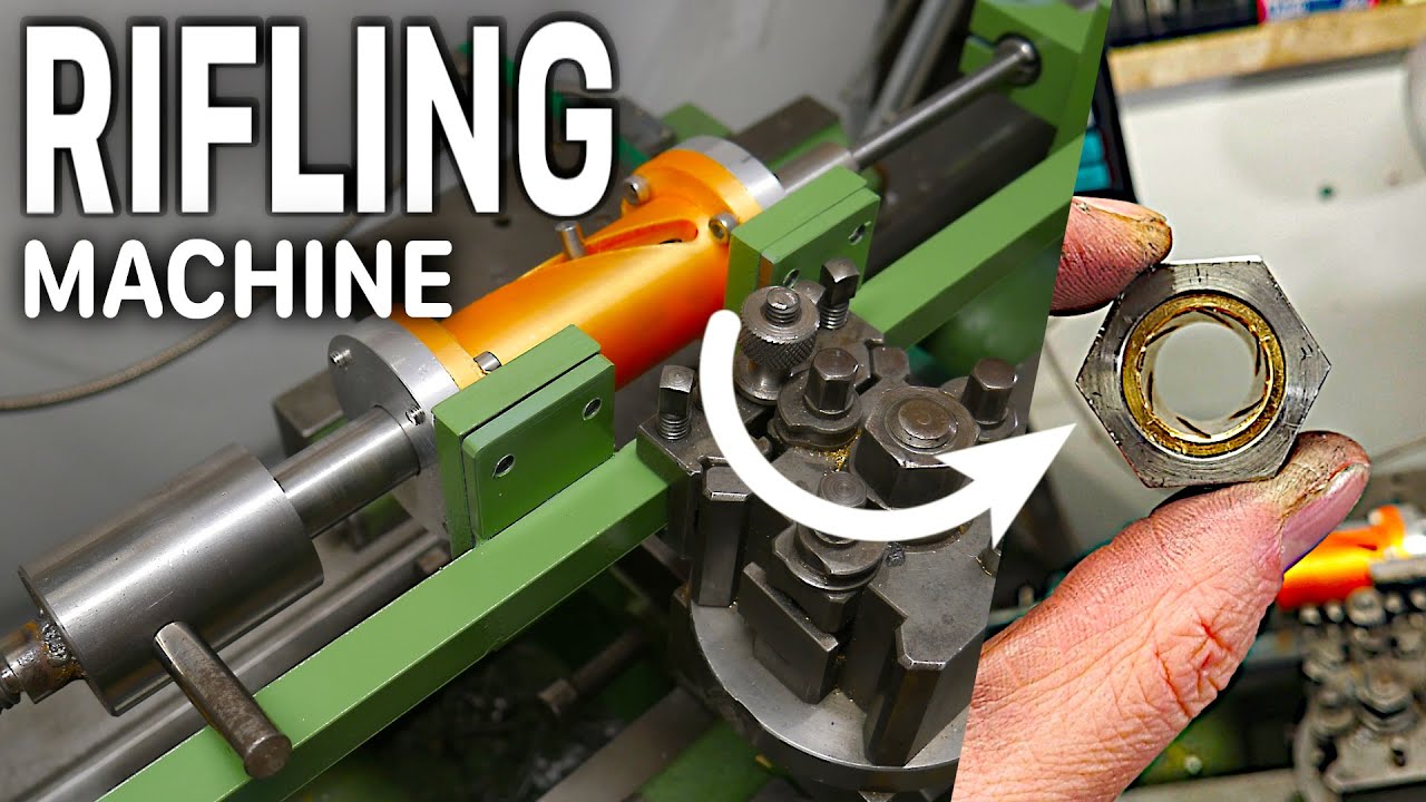 Homemade Rifling Machine | New Idea Solve An Old Problem - YouTube