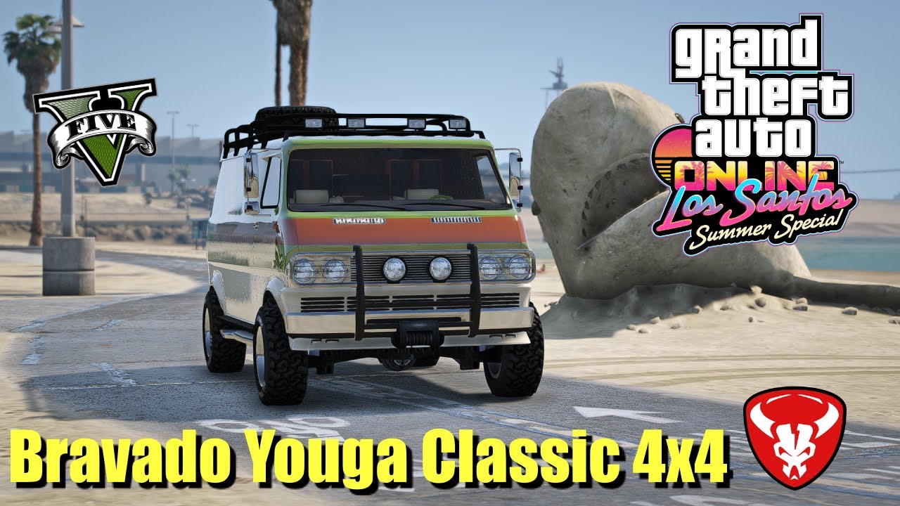 GTA 5 - Bravado Youga Classic 4x4 (2nd Generation Ford Econoline) - DLC ...