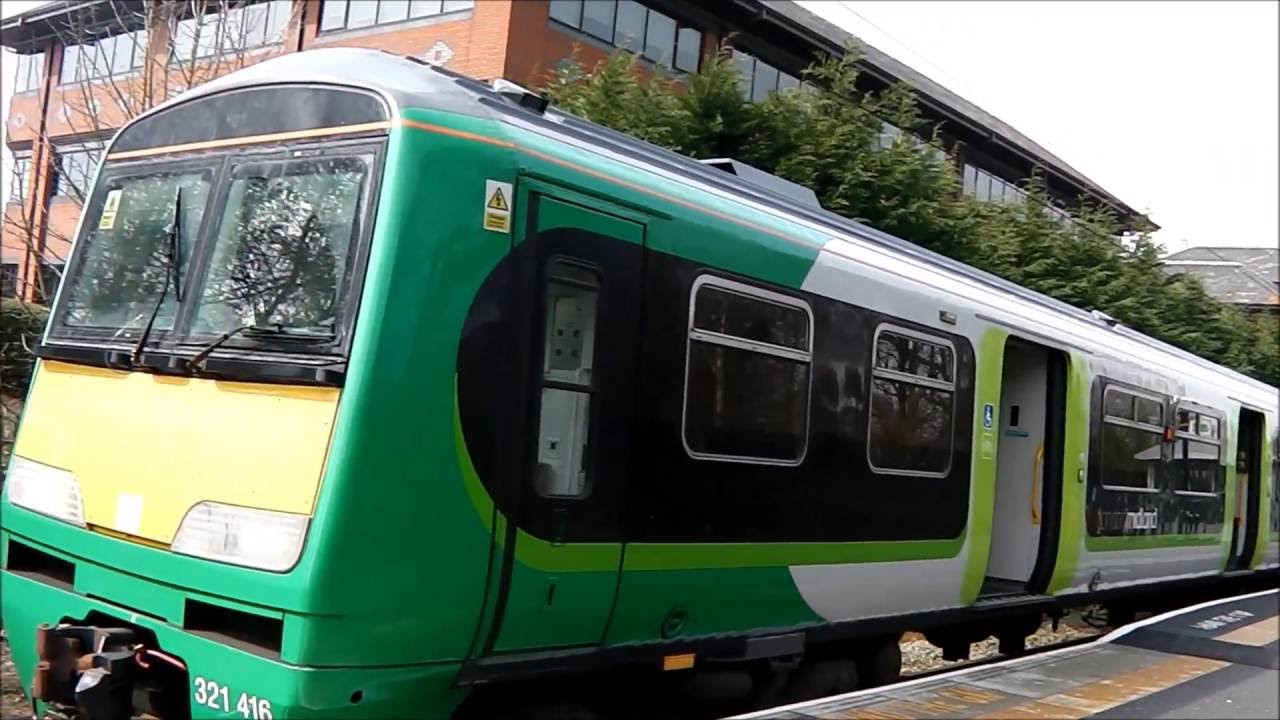 Trains At St Albans & St Albans Abbey Station (07/04/13) - YouTube