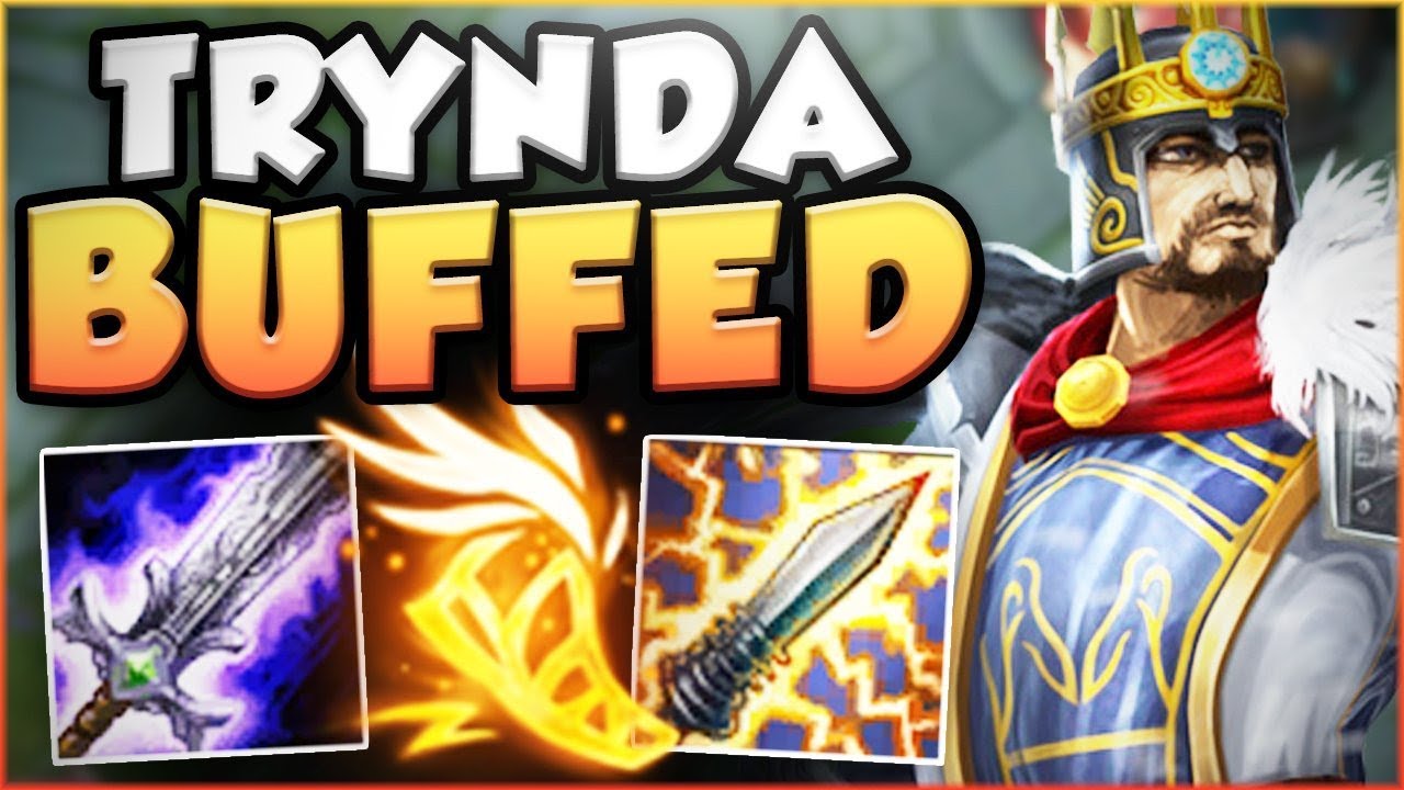 JUST HOW STRONG ARE THESE NEW TRYND BUFFS?? TRYNDAMERE SEASON 8 TOP ...