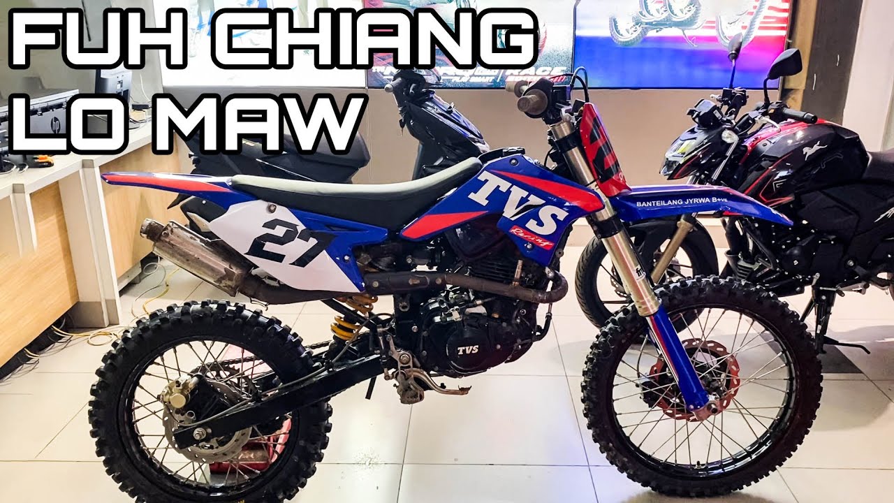 TVS Apache RTR 200 Modified Factory Motocross Race bike bihchianna ...