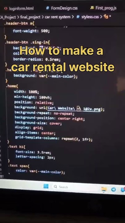 How To Make A Car Rental Website Trending Codingcsscodelifecodecademycodecamp