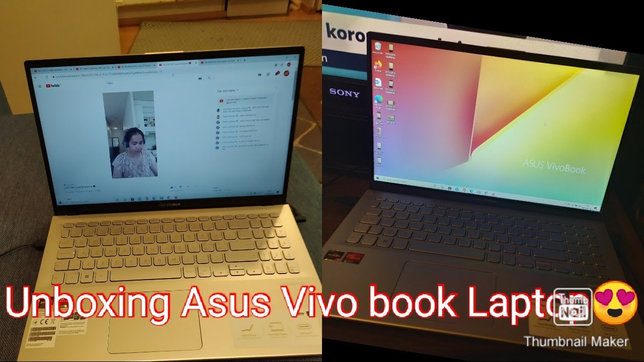 Unboxing Asus laptop - YouTube