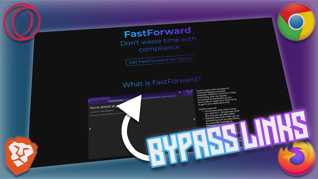 How to EASILY bypass ANNOYING Links (adfly, linkvertise, etc.) (2022 ...