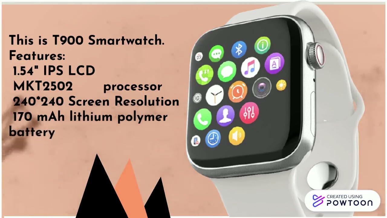 T900 Smartwatch Promotion Ad - YouTube
