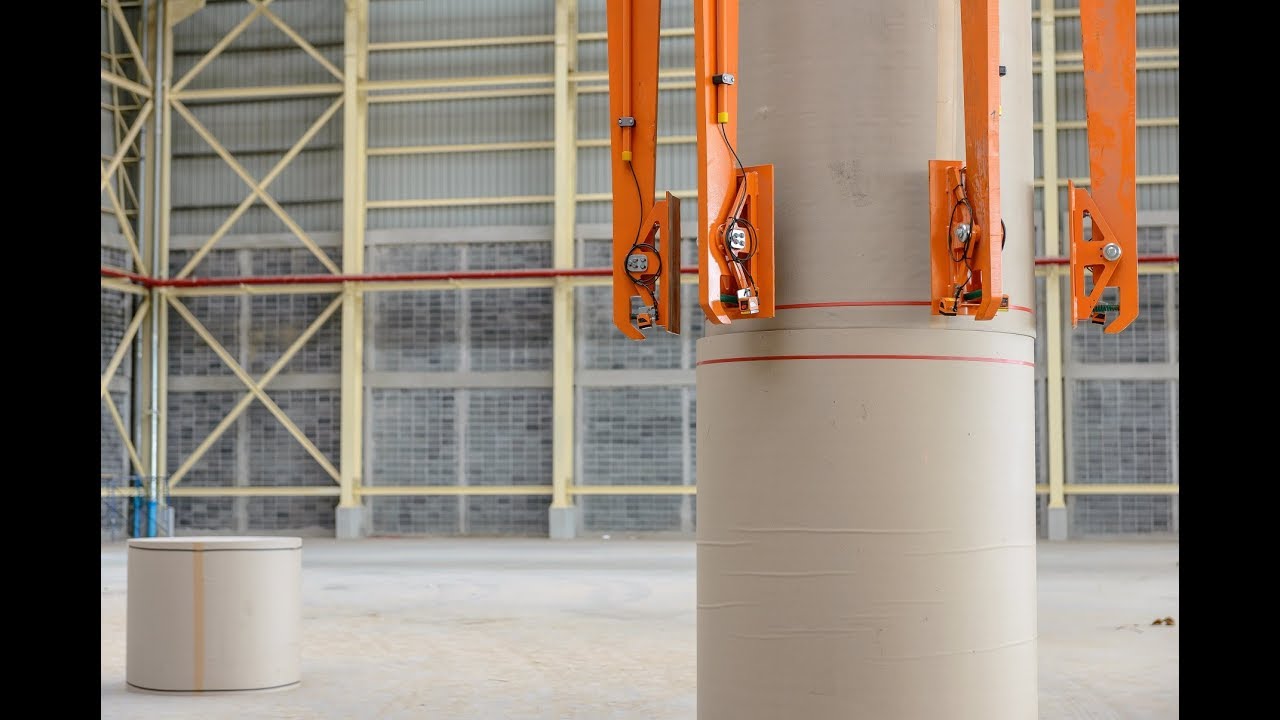 MHE-Demag Engineered Cranes for Paper Storage - YouTube