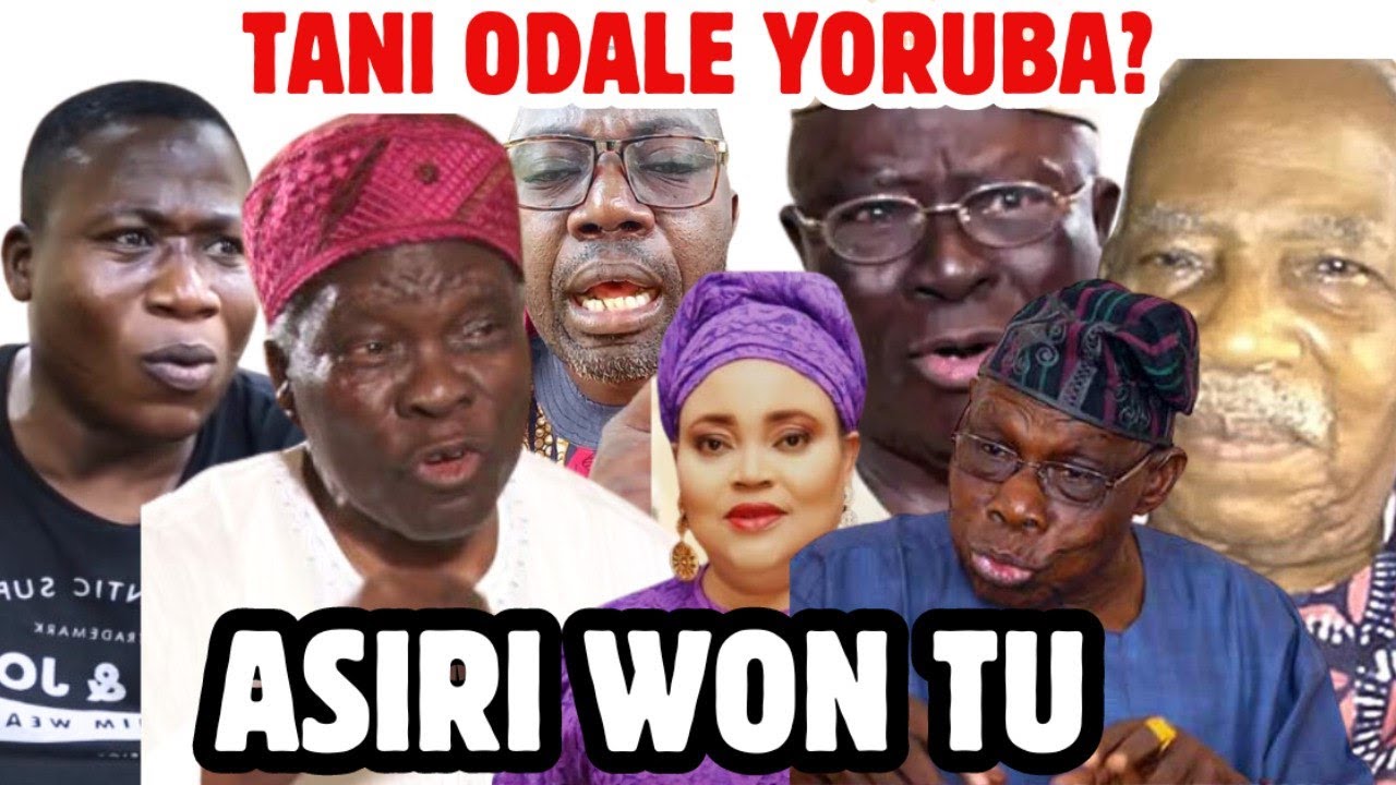 YORUBA NATION, ASIRI AFENIFERE, DUPE ONITIRI ATI OBASANJO TI TU O - YouTube