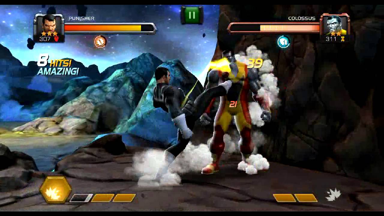 Marvel Contest of Champions Punisher Special Attacks/Super attack moves ...