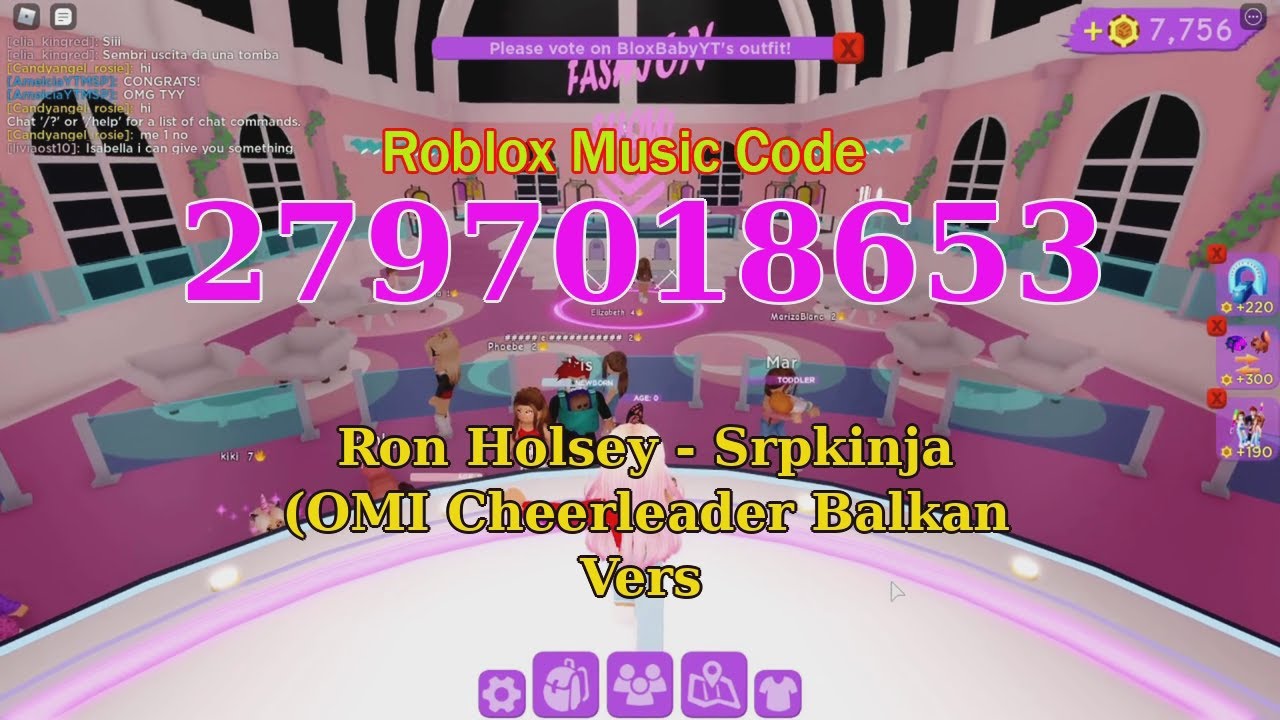 Ron Holsey - Srpkinja (OMI Cheerleader Balkan Vers Roblox Music Code ...