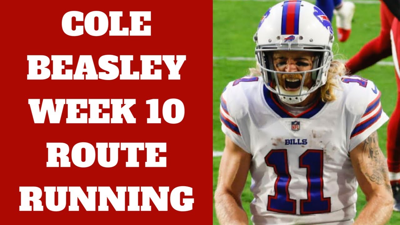 Cole Beasley Route Running Breakdown - YouTube