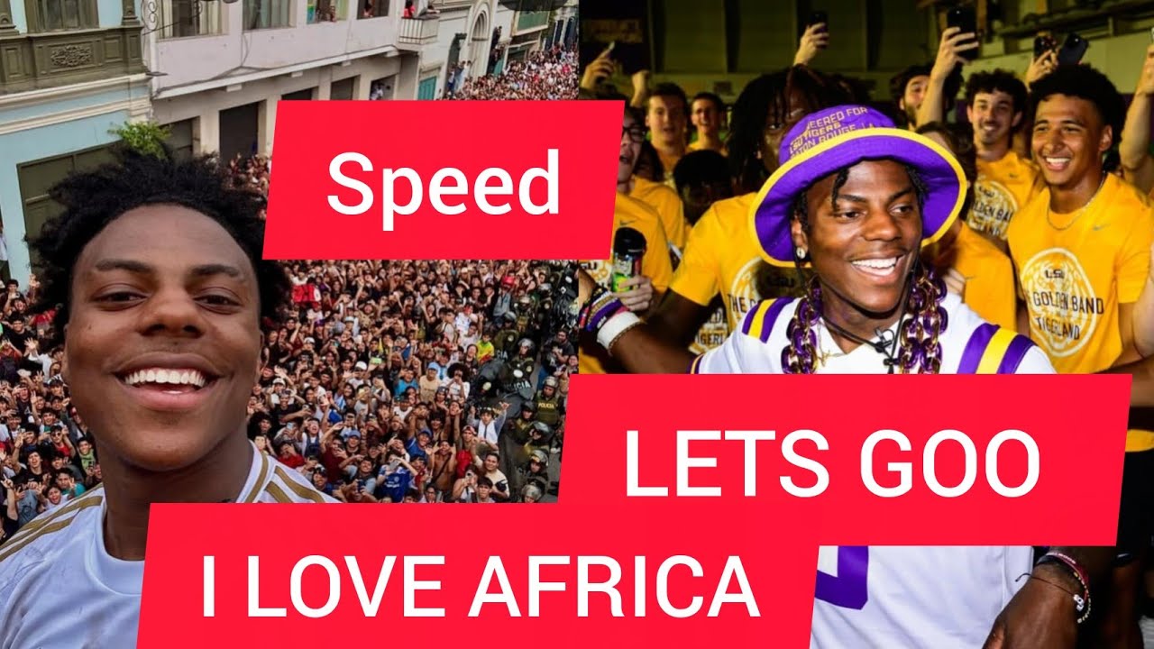 BEST MOMENTS -ISHOW SPEED TOUR IN ANGOLA,SPEED IN AFRICA,SEE HOW AFRICA ...