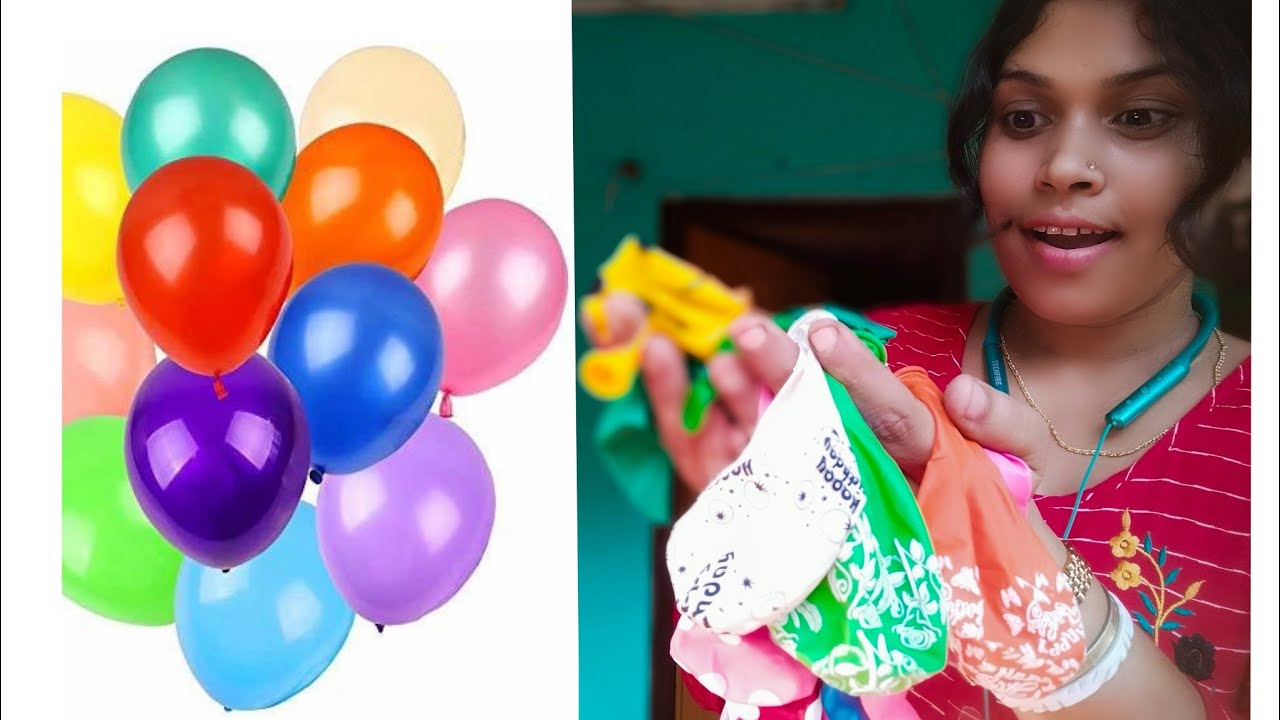 FUN POPPING LOTS OF BALLOONS AND LEARN COLOURS FOR KIDS -31#funny # ...