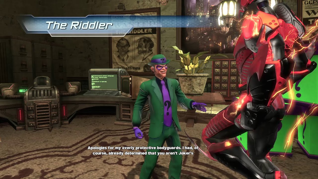 DCUO: The Riddler ? - YouTube